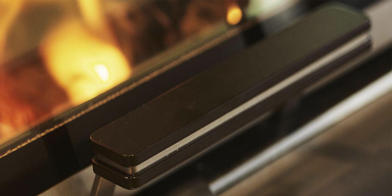 Three Sided Fireplace - RAIS Visio 3 is a Peninsula Fireplace